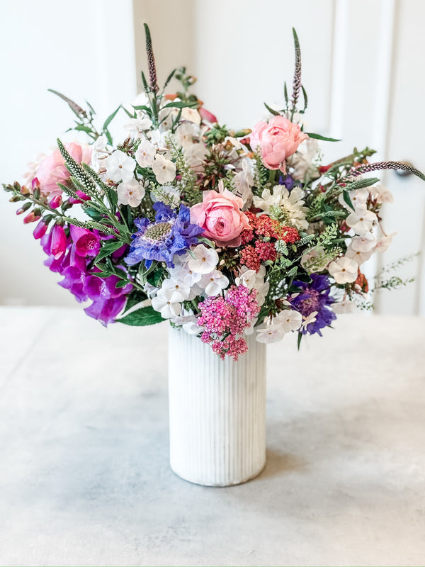 Seasonal Farm Arrangement- Tall - Olivia's Flower Truck